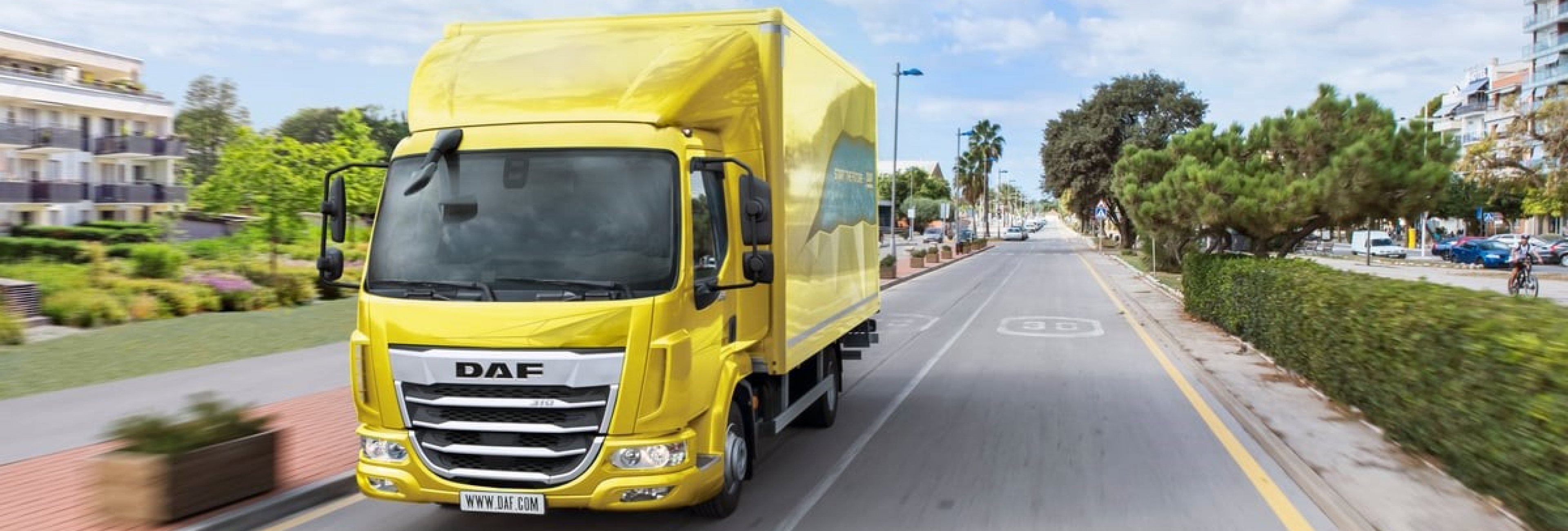 DAF unveils New Generation DAF XB city distribution trucks