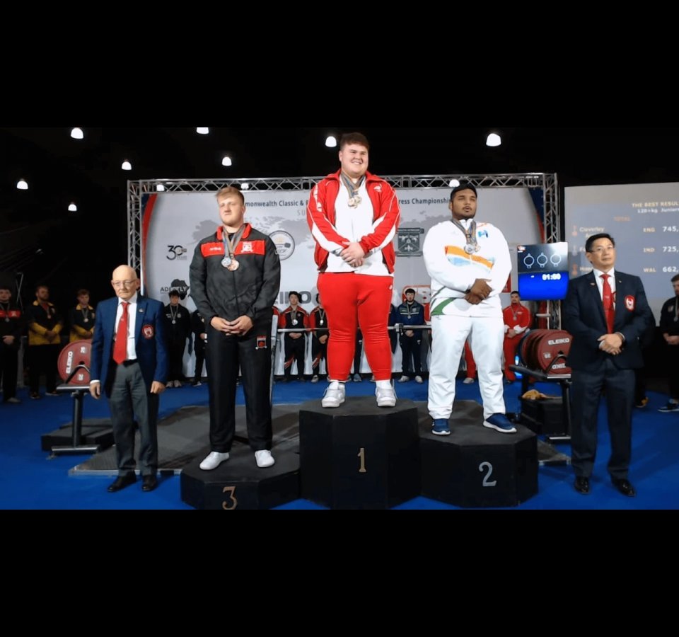 Archie Wins Gold at Commonwealth Weightlifting Competition